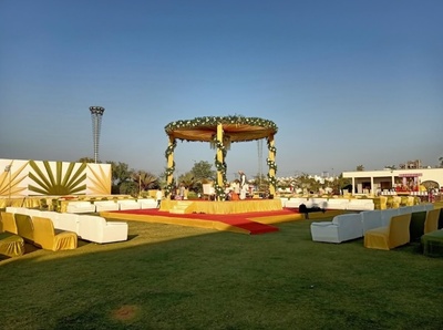 Shreeji Party Plot Gota, Ahmedabad | Wedding Lawn | WeddingZ.in