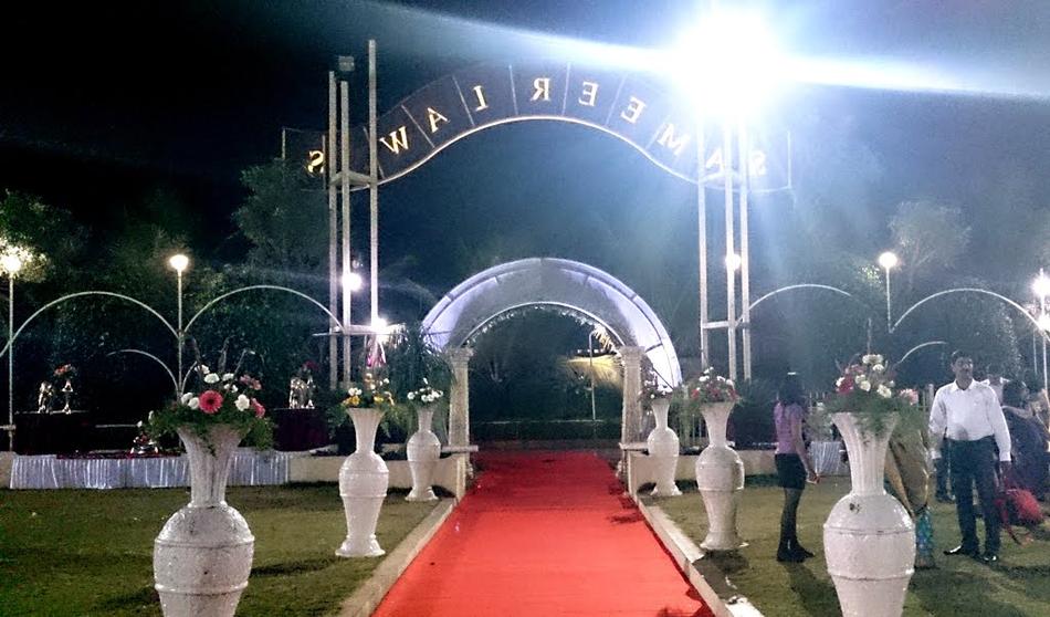Sameer Lawns Ravet, Pune | Banquet Hall | Wedding Lawn | WeddingZ.in