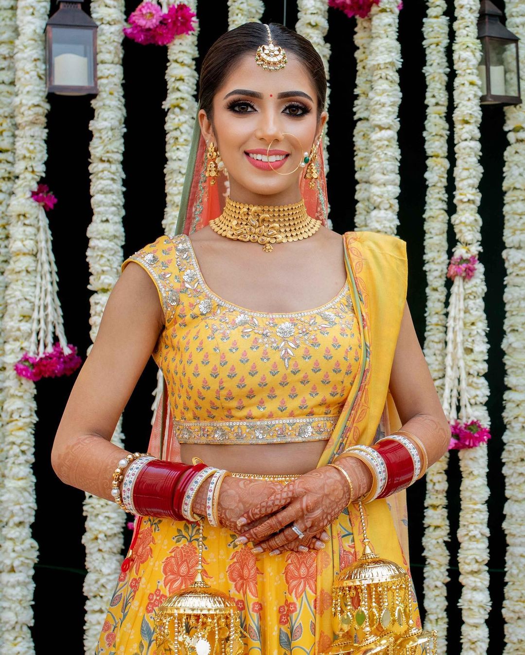 30 Bridal Gold Necklace Designs to Check Out Before Buying Your Wedding ...