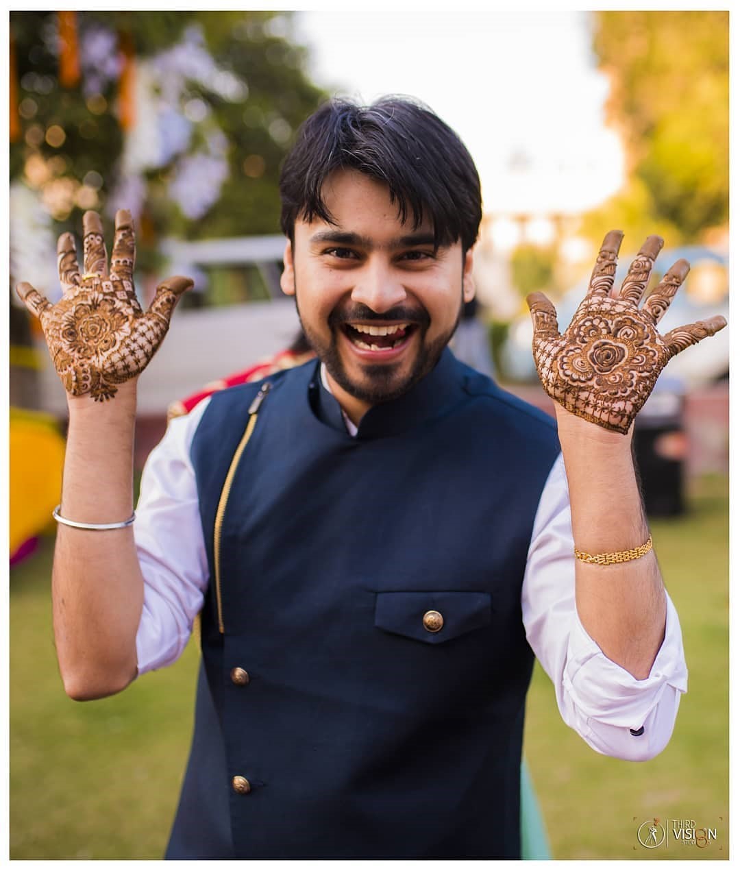 15+ Simple Groom Mehndi Designs Because It’s Your Wedding Day too ...