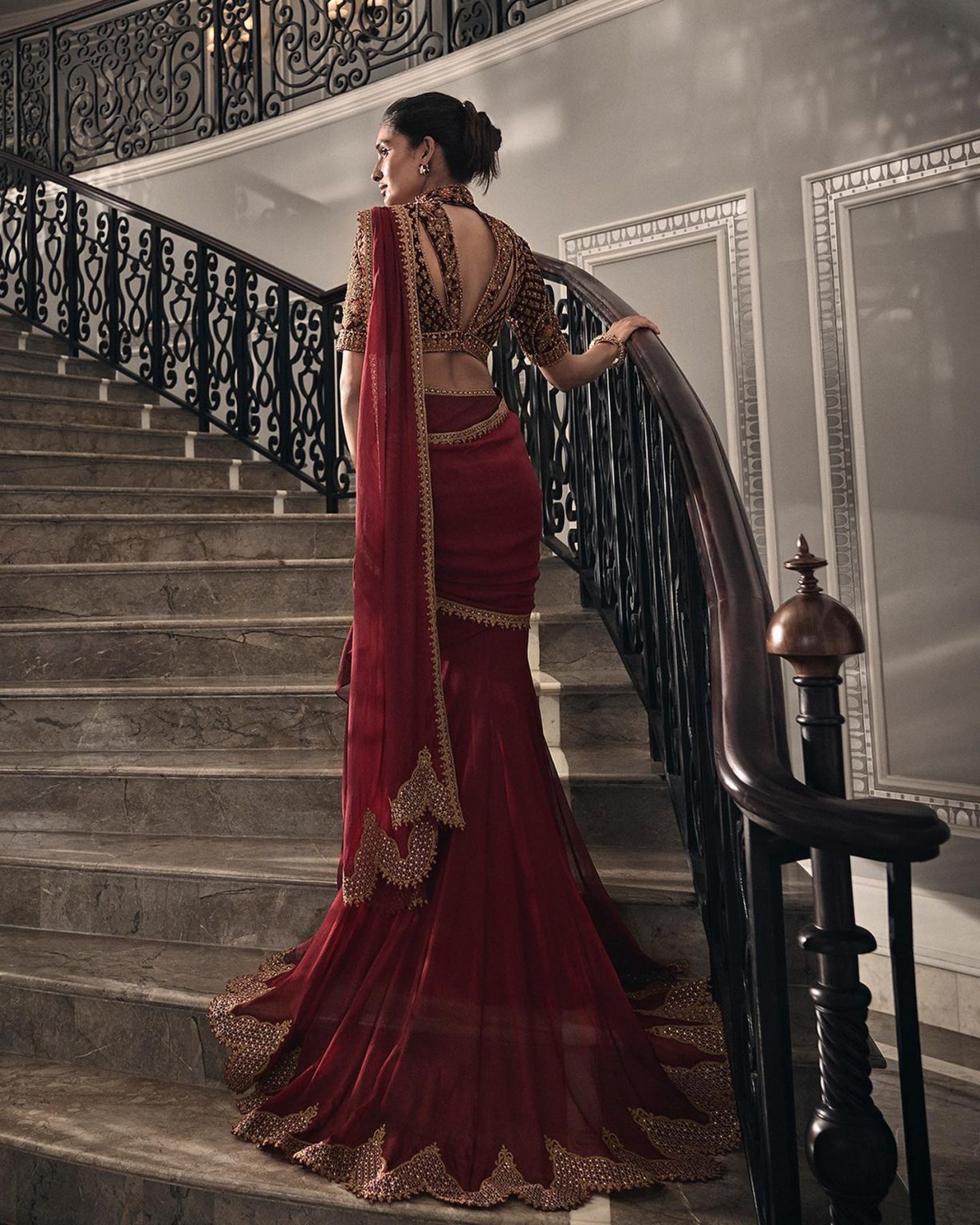 40+ Blouse Back Neck Designs You Have to Check Out this Indian Wedding ...