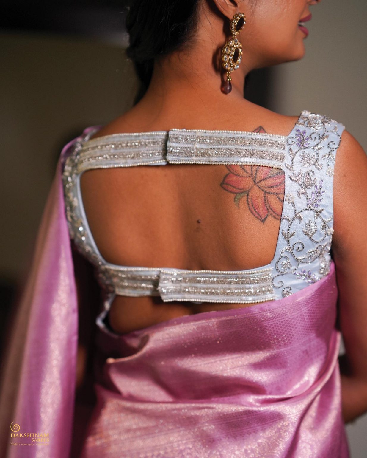 40+ Blouse Back Neck Designs You Have to Check Out this Indian Wedding ...