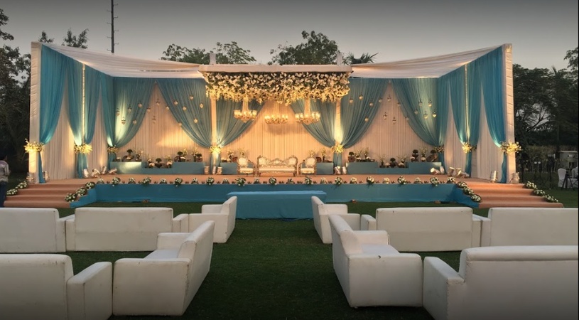 Vrundavan Premium Lawn Bodakdev, Ahmedabad | Wedding Lawn | WeddingZ.in