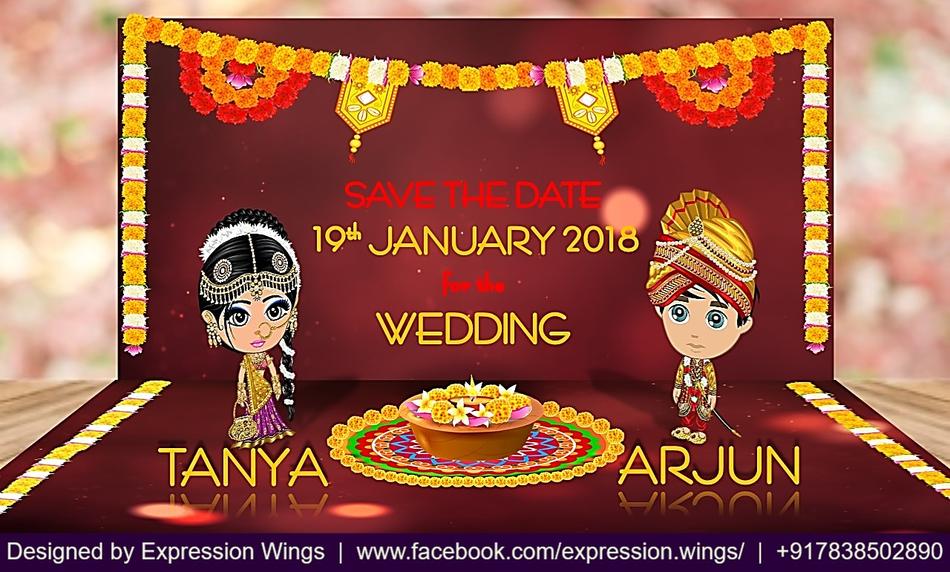 Expression Wings, Wedding Invitation Card in Punjabi Bagh, Delhi | WeddingZ