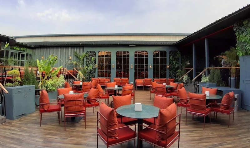 Reverb Rooftop Cookhouse And Bar Sector 38, Noida | Banquet Terrace ...