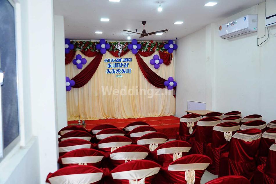 SJ Mini Hall Mambalam, Chennai | Banquet Hall | WeddingZ.in