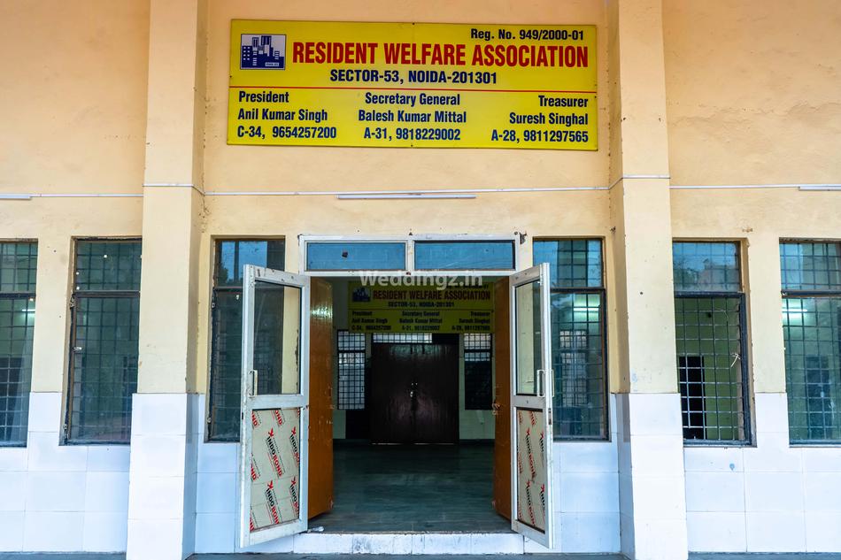 Community Center Sector 53, Noida | Banquet Hall | Wedding Lawn ...