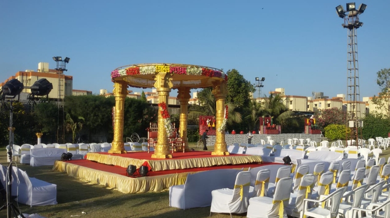 Satkar Party Plot Kendranagar, Baroda | Banquet Hall | Wedding Lawn ...