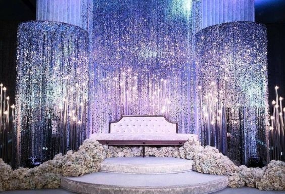40 Best Wedding Reception Stage Decoration Ideas for 2018 - Blog
