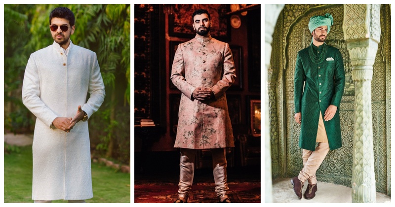 Trending sherwani colours for grooms which are NOT Gold & Red! | Real ...