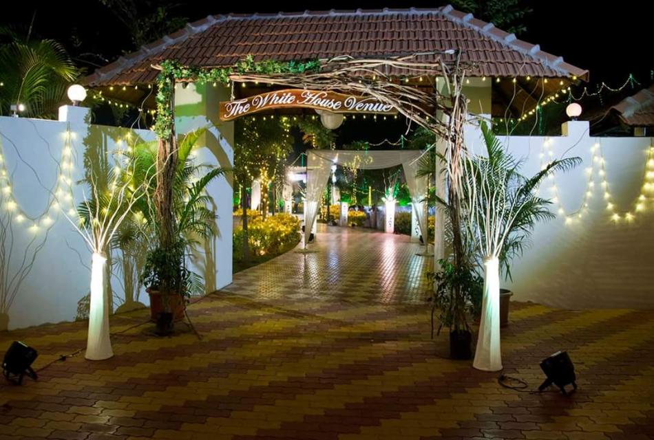 The White House Venue Margao, Goa | Banquet Hall | Wedding Lawn ...
