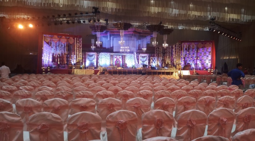 The Address Conventions and Exhibitions Narsingi, Hyderabad | Banquet ...