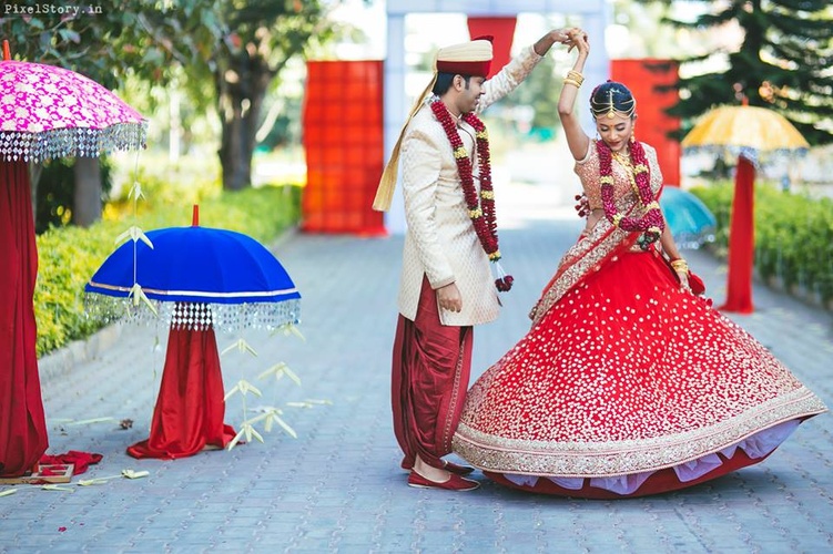 25 fabulous visuals of our top twirling brides! | Bridal Wear | Wedding ...