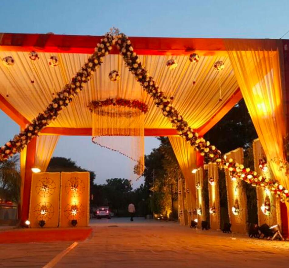 Vedhshala Party Plot Naranpura, Ahmedabad | Wedding Lawn | WeddingZ.in